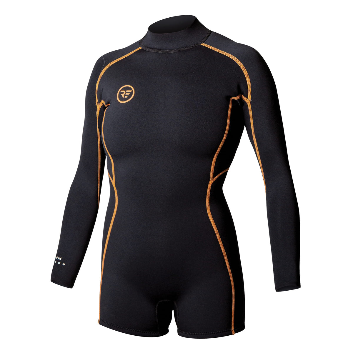 Women's Sensor 2mm Back Zip Long Sleeve Springsuit | Ride Engine